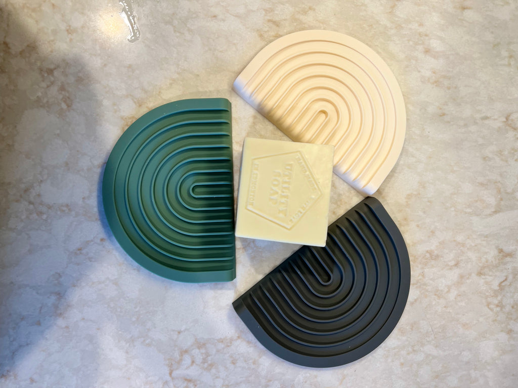 Silicon Soap Dish - Teal – Prairie Fire Soap Co.