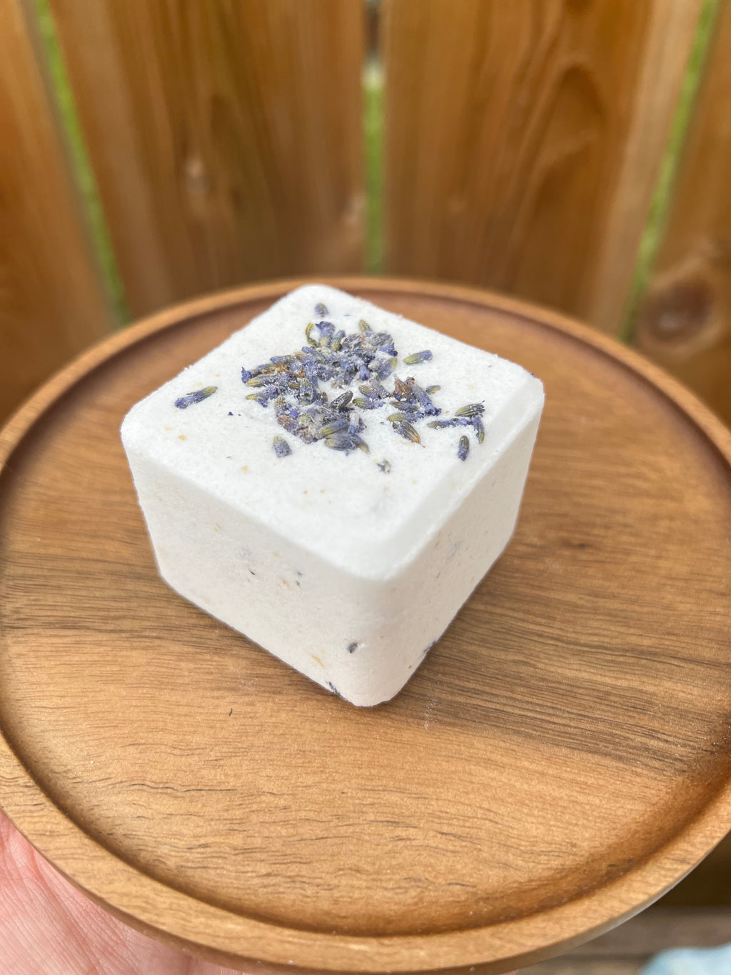 Lavender & Oatmeal Effervescent Bath Cube – Prairie Fire Soap Co.